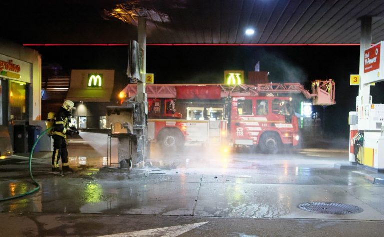 Feu de station-service à Cheseaux-sur-Lausanne – SDIS La Mèbre
